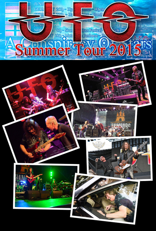 UFO - the classic rock band featuring Phil Mogg, Andy Parker, Vinnie ...